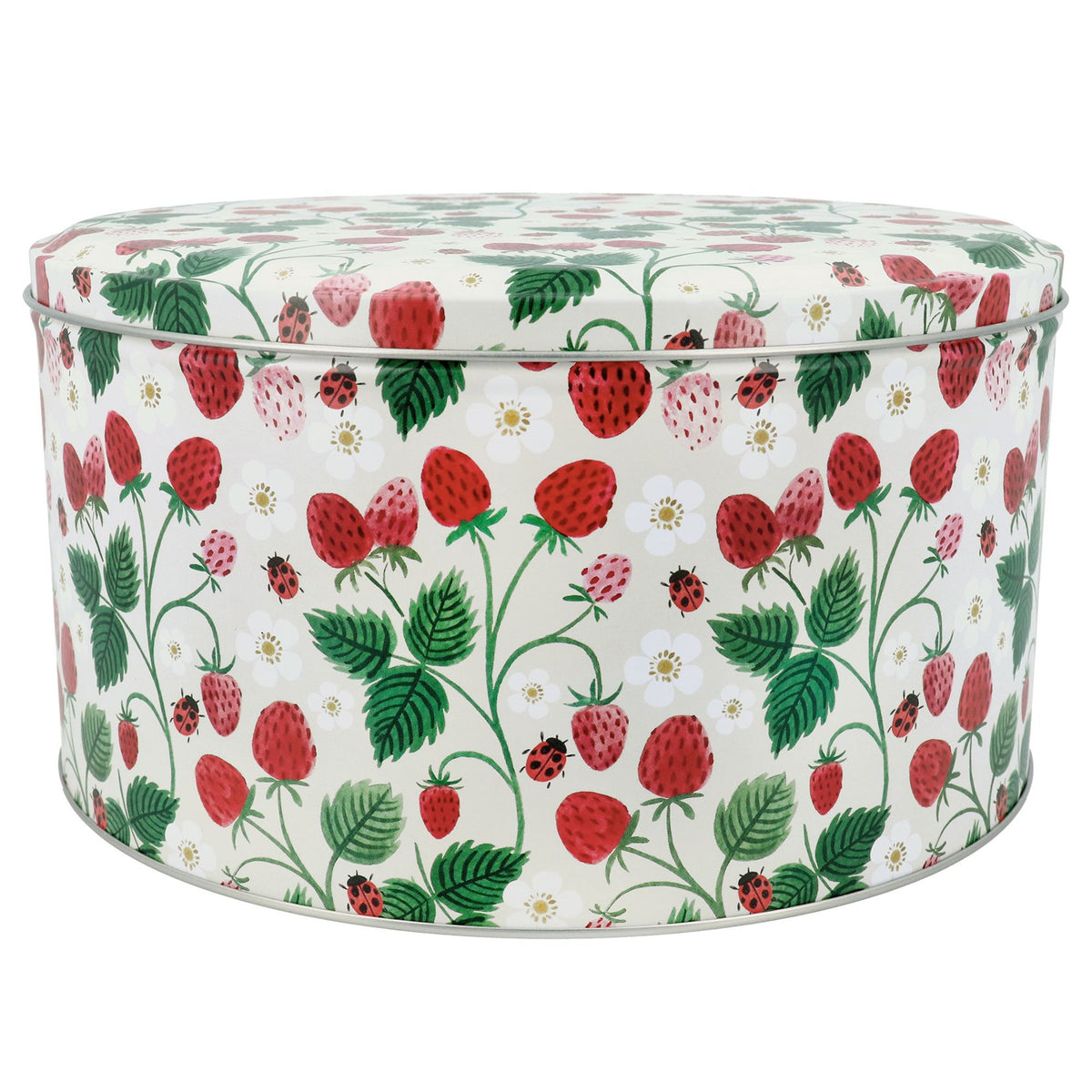 Gisela Graham Strawberries Cake Tin — Maple Gifts