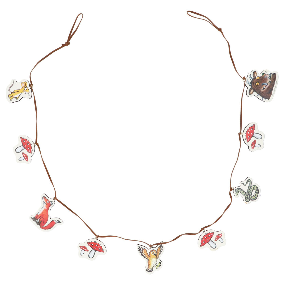 Gisela Graham The Gruffalo Wooden Hanging Garland — Maple Gifts