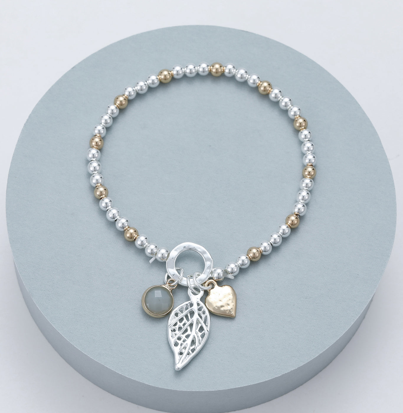 Gracee Jewellery Leaf Gold Bracelet — Maple Gifts