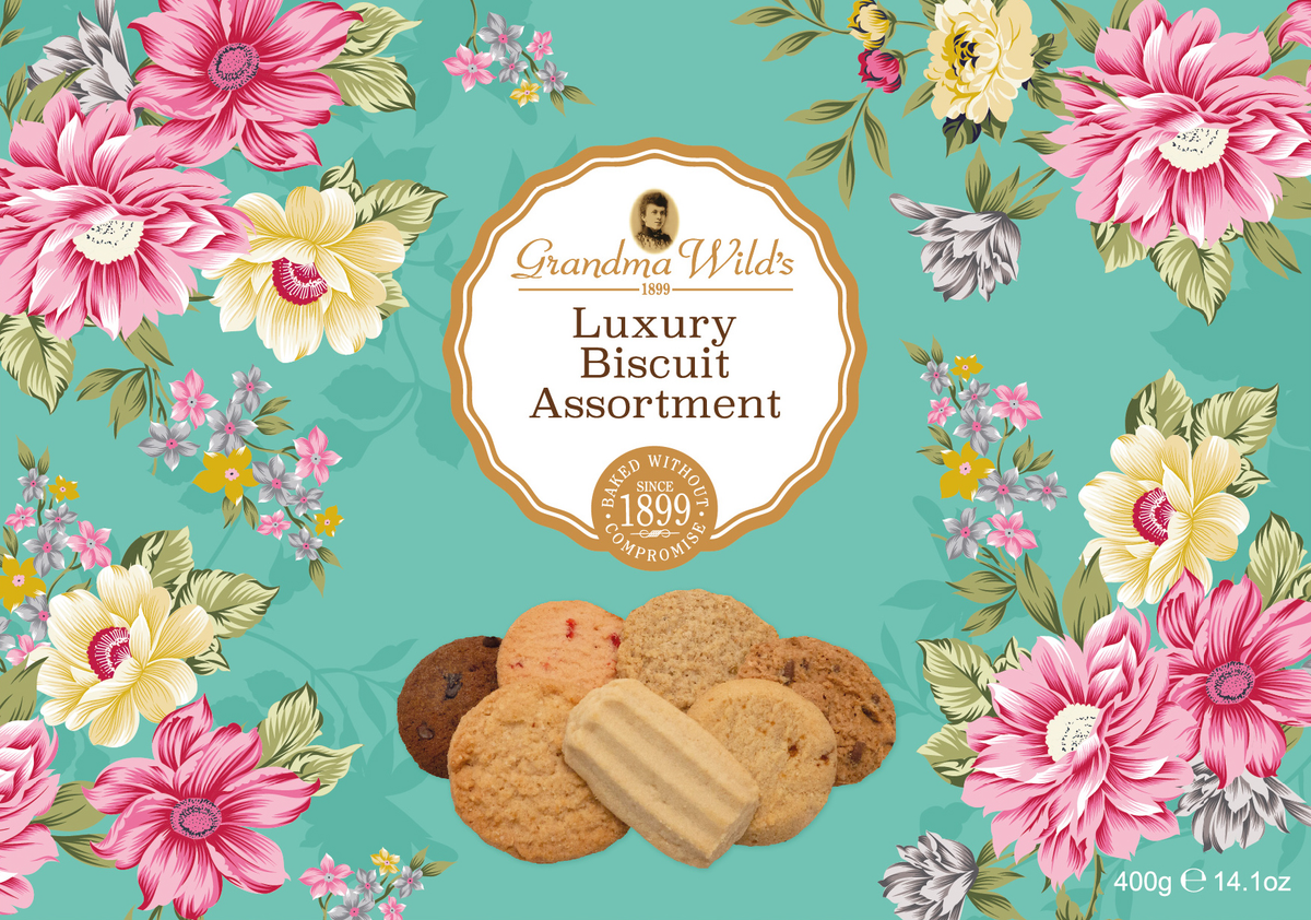 Grandma Wild's Victorian Luxury Biscuit Selection Box — Maple Gifts