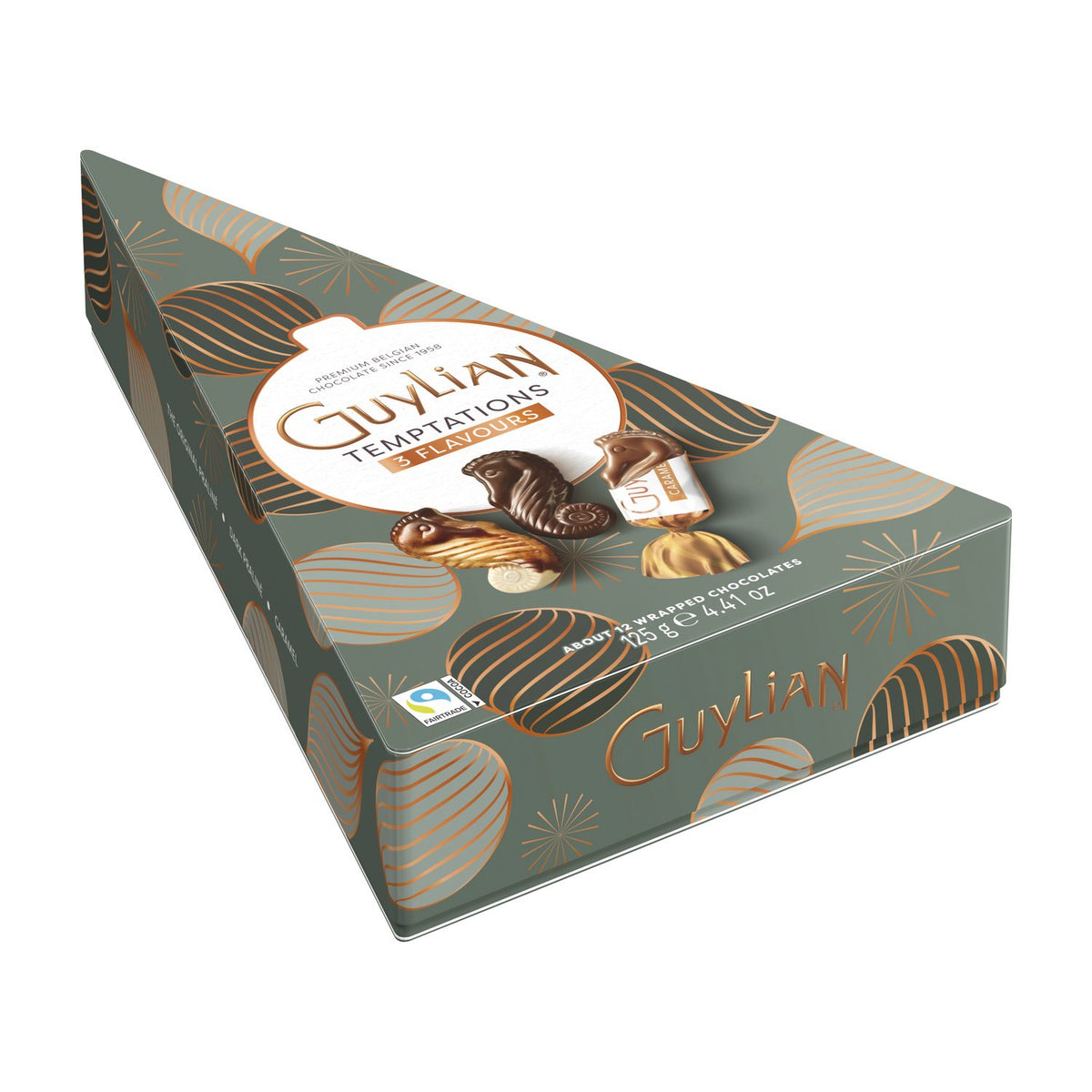 Guylian Temptations Tree Box Of Mixed Flavour Sea Horses — Maple Gifts