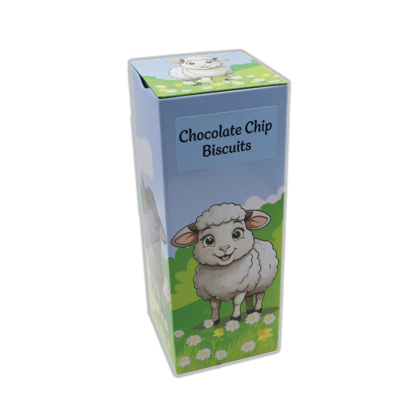 Welsh Chocolate Sheep Tin Chocolate Chip Biscuits — Maple Gifts
