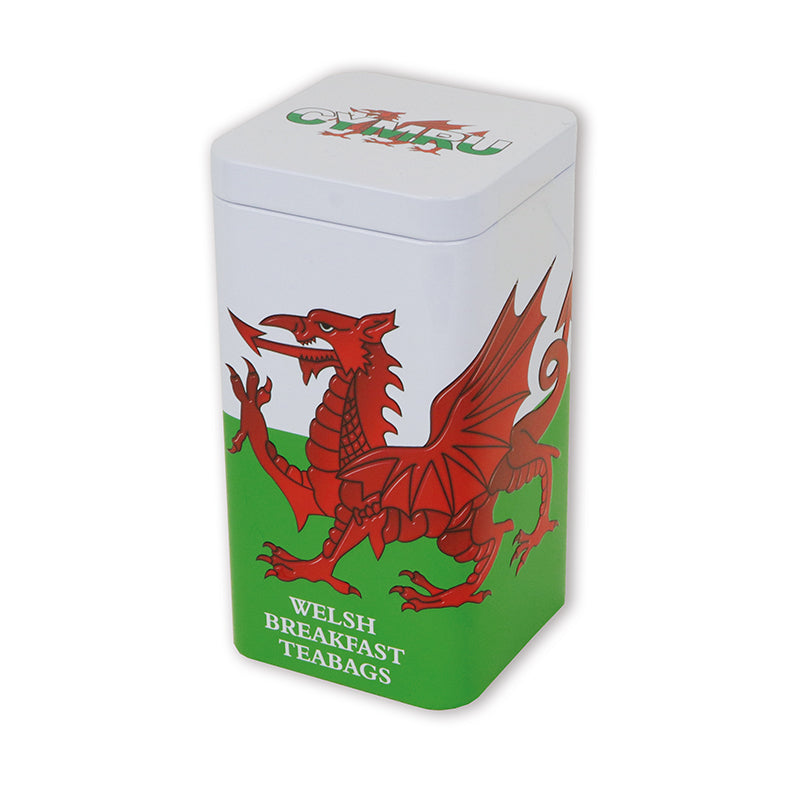 Welsh Chocolate Welsh Breakfast Teabag Tin — Maple Gifts