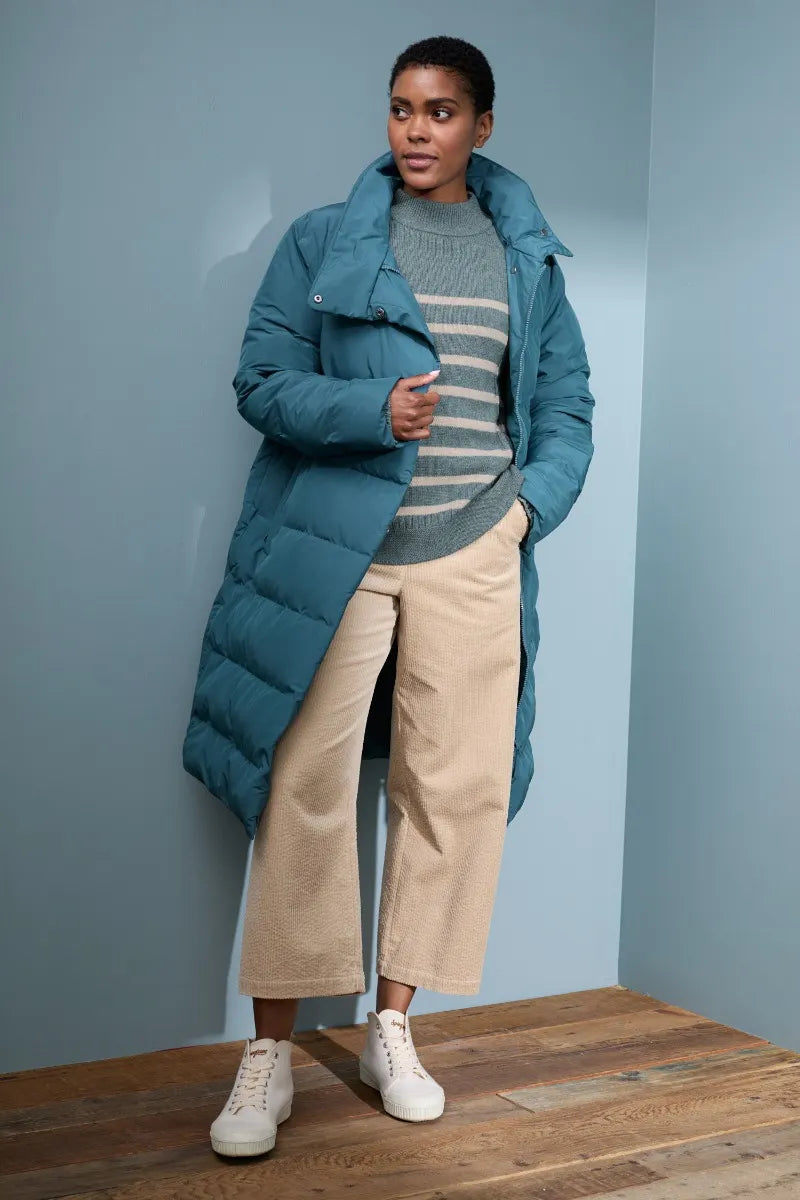 Seasalt Women's Holywell Bay Coat - Dusky Jade — Maple Gifts