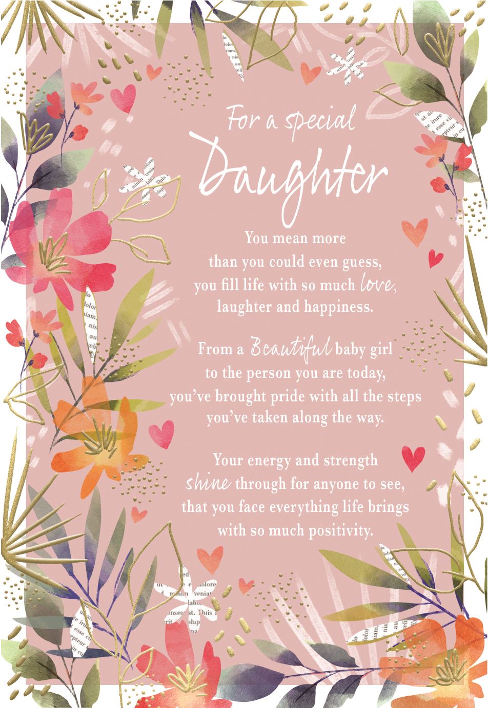 ICG Daughter Birthday Card — Maple Gifts