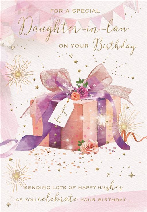 ICG For A Special Daughter-In-Law Birthday Card — Maple Gifts