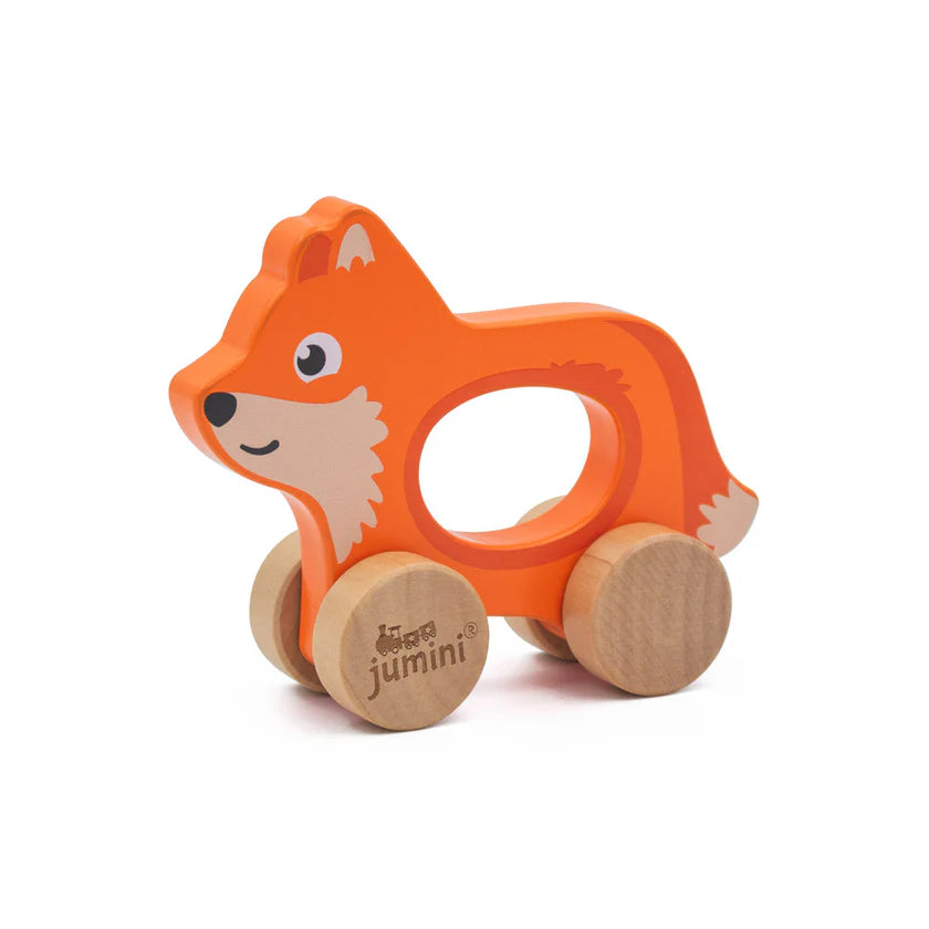 Jumini Push Along Friends Fox — Maple Gifts
