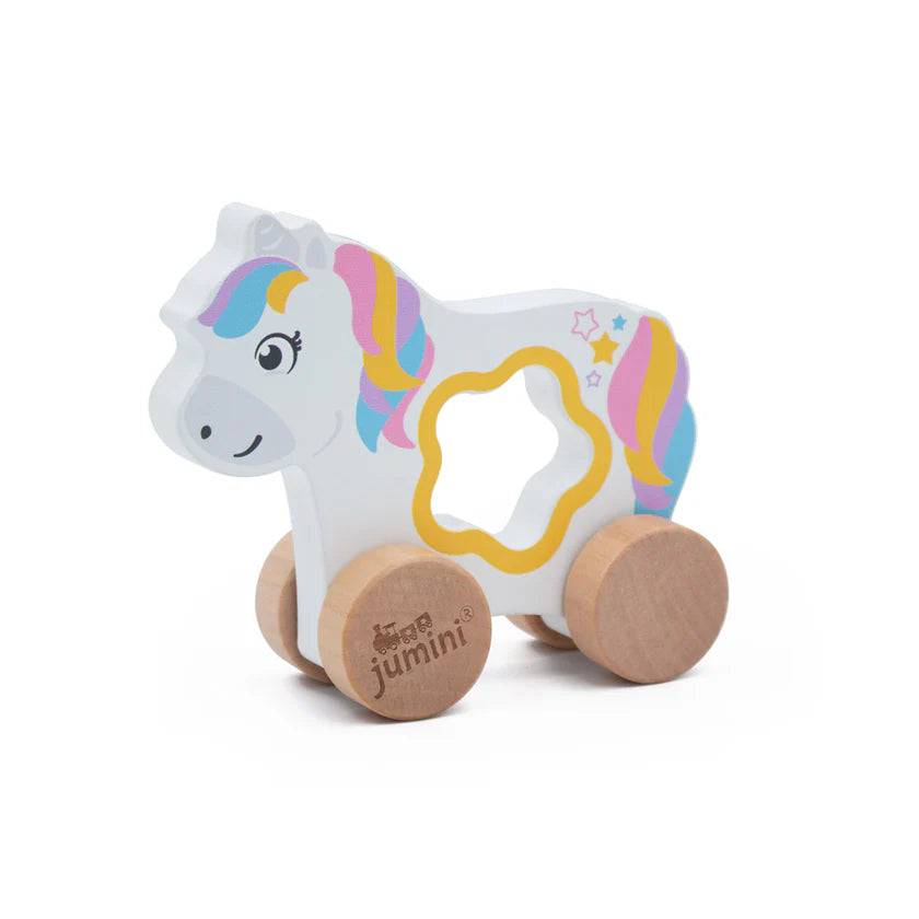 Jumini Push Along Friends Unicorn — Maple Gifts
