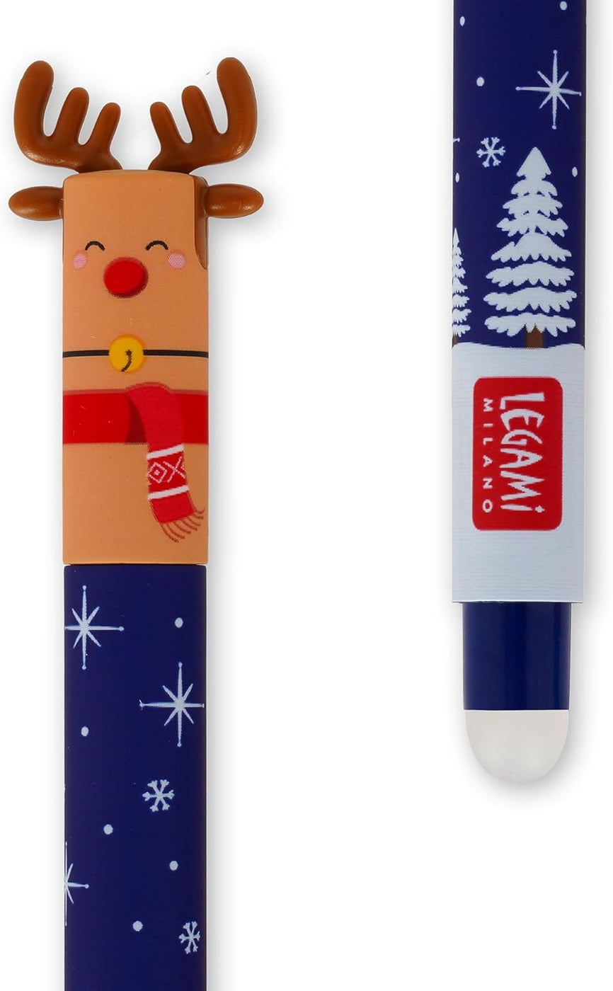 Legami Christmas Edition Set Of 3 Erasable Gel Pens — Maple Gifts