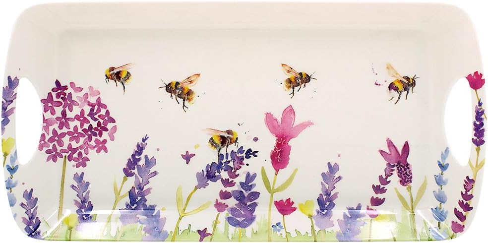 The Leonardo Collection Lavender & Bees Sandwich Tray — Maple Gifts