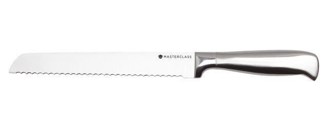 MasterClass Acero Stainless Steel 20cm (8") Bread Knife — Maple Gifts
