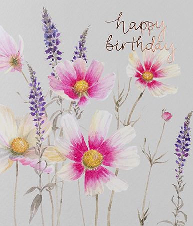 Paperlink Delphine 'Stars' Birthday Card — Maple Gifts