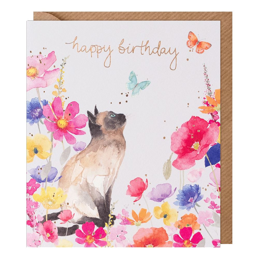 Paperlink Delphine 'Cat' Birthday Card — Maple Gifts
