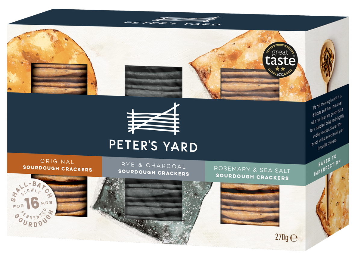 Peters Yard Variety Box Of Sourdough Crackers — Maple Gifts