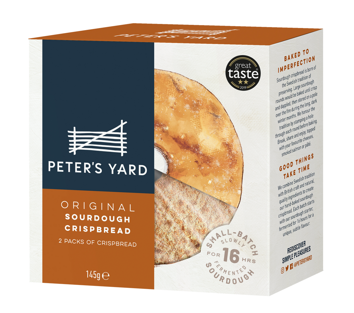 Peters Yard Original Box Of Sourdough Crispbread — Maple Gifts