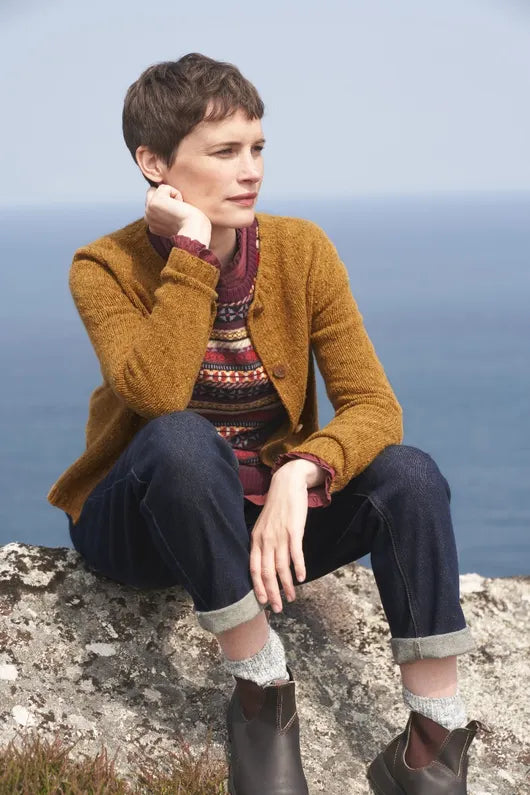 Seasalt Women's Dawson Pick Merino-rich Cardigan - Grain — Maple Gifts