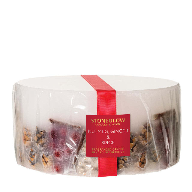 Stoneglow Seasonal Collection Nutmeg, Ginger & Spice Scented Candle 3 ...