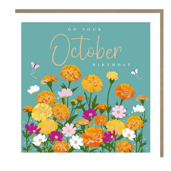Tracks Publishing On Your October Birthday Card — Maple Gifts
