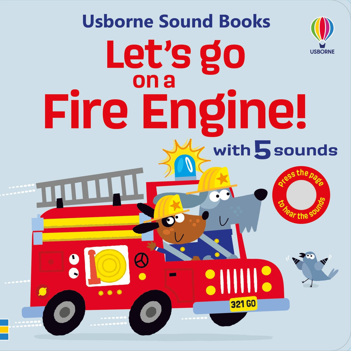 Usborne Let's Go On A Fire Engine — Maple Gifts