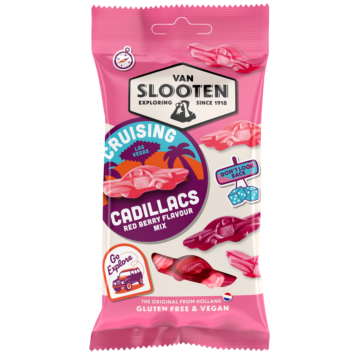 Van Slooten Cruising Cadillacs 60g — Maple Gifts