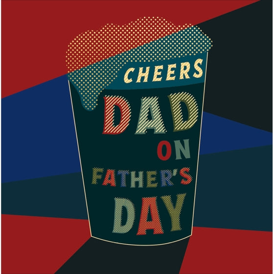 Woodmansterne 'Cheers' Father's Day Card — Maple Gifts