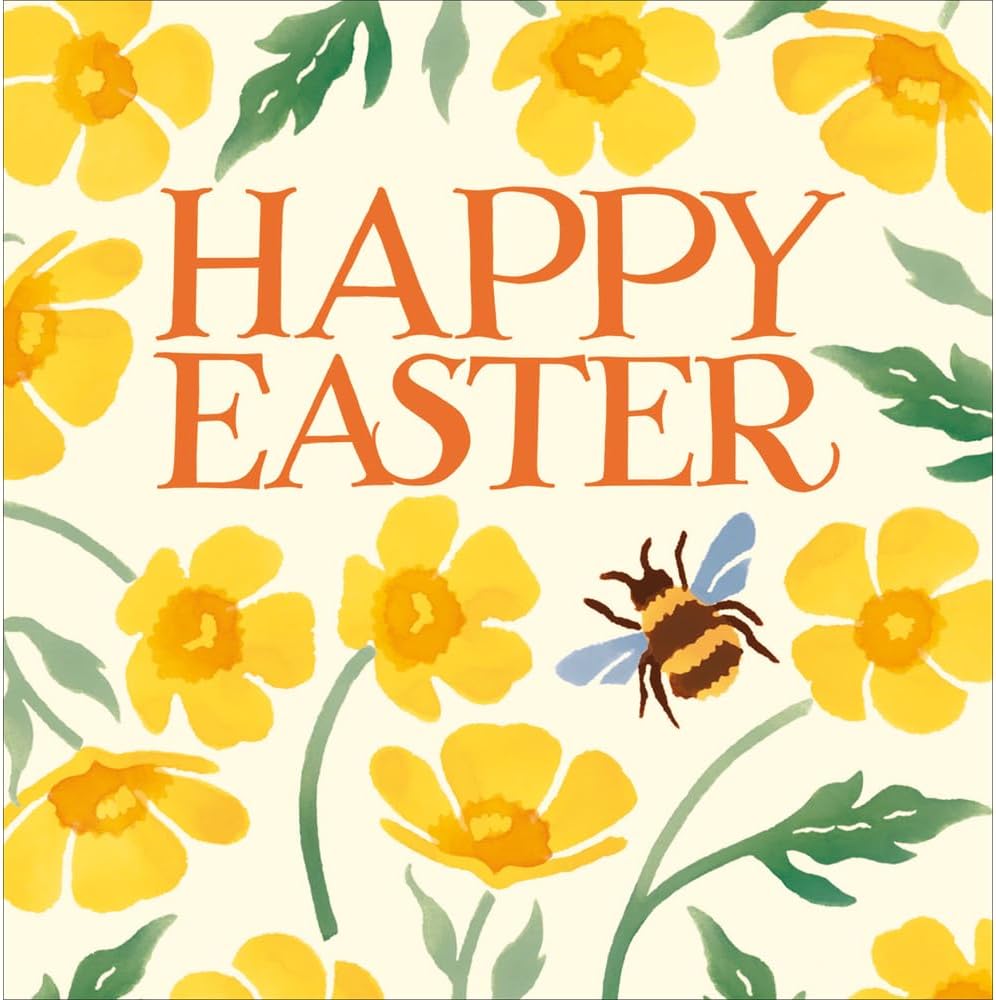 Woodmansterne Easter Flowers And Bees Card — Maple Gifts