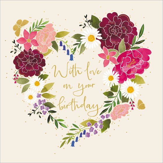 Woodmansterne 'Fragrance' Birthday Card — Maple Gifts