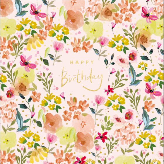 Woodmansterne 'Sweet Blossoms' Birthday Card — Maple Gifts