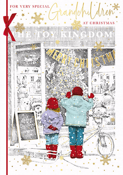 Words N Wishes "For Very Special Grandchildren" Christmas Card — Maple ...