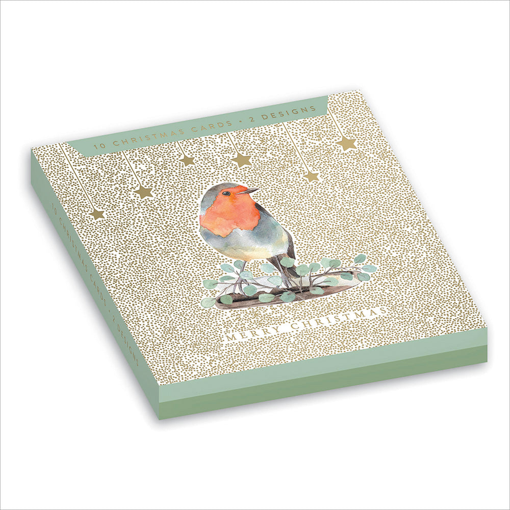 Woodmansterne 'Christmas Robin Box' Christmas Box — Maple Gifts