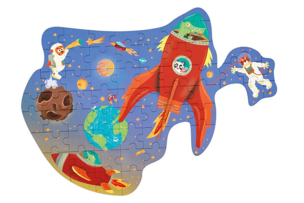 Scratch Large Contour Puzzle - Space — Maple Gifts