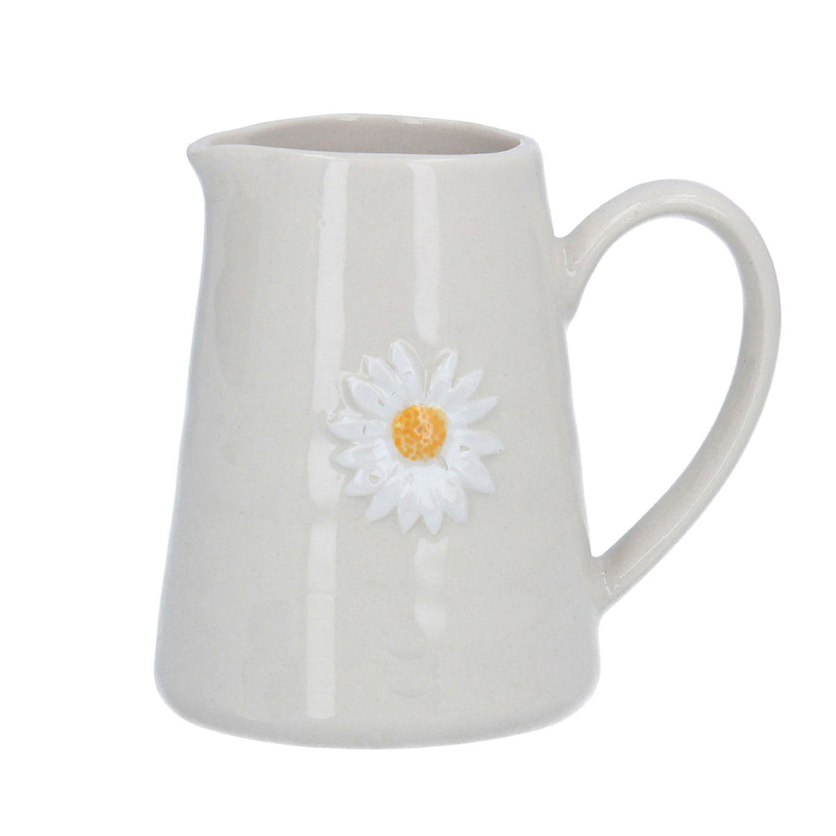 Gisela Graham Daisy Mini Ceramic Jug — Maple Gifts
