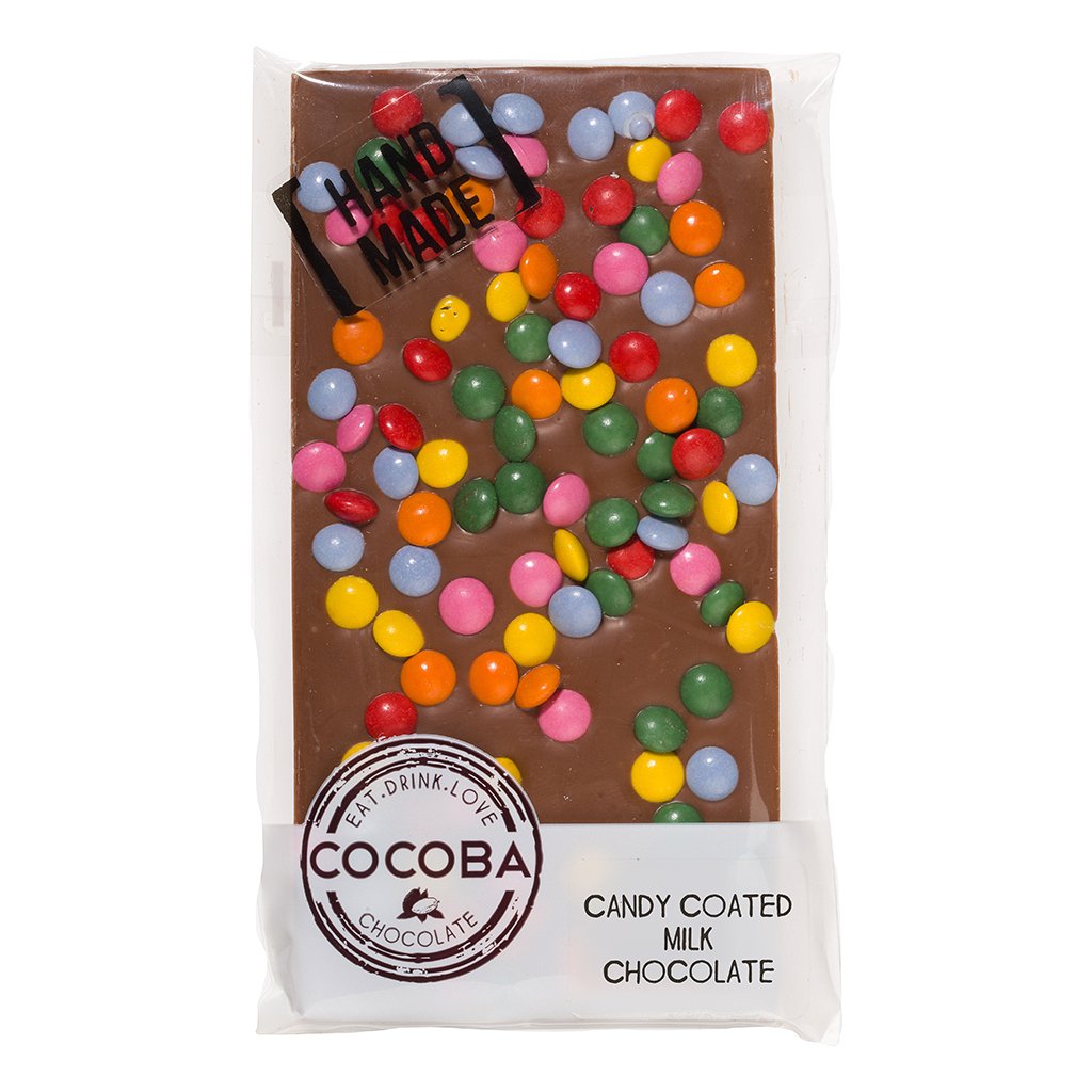Cocoba Candy Coated Milk Chocolate Bar — Maple Gifts