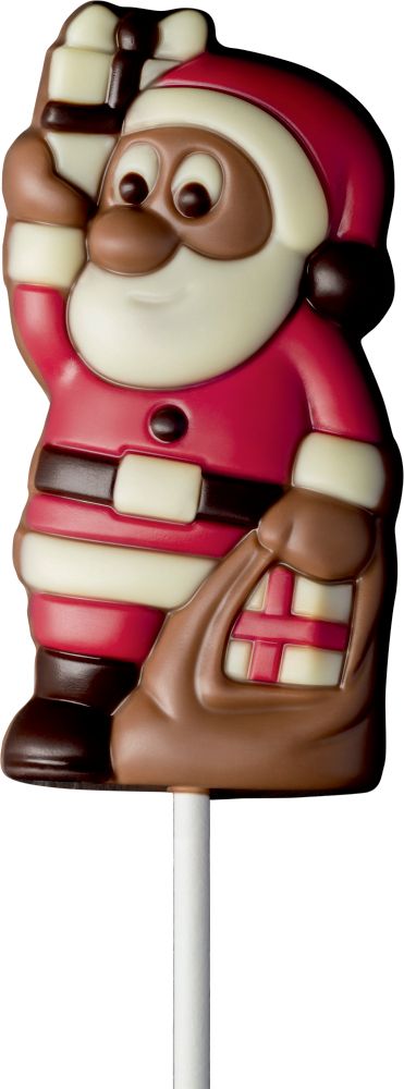 Decorated Chocolate Santa Sack Lolly — Maple Gifts