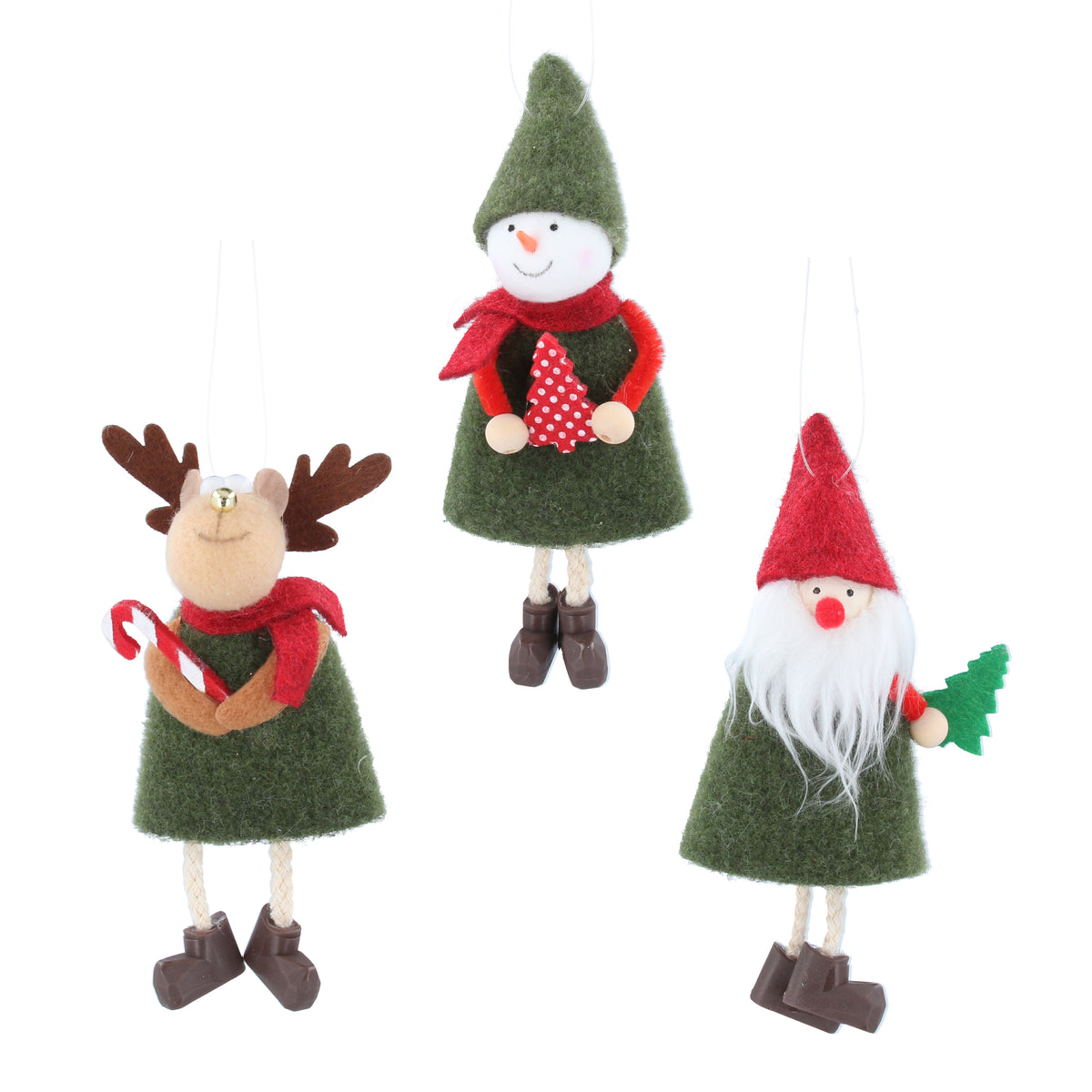 Gisela Graham Fabric Christmas Character — Maple Gifts