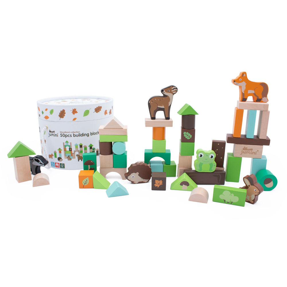 Woodland 50pc Building Blocks — Maple Gifts
