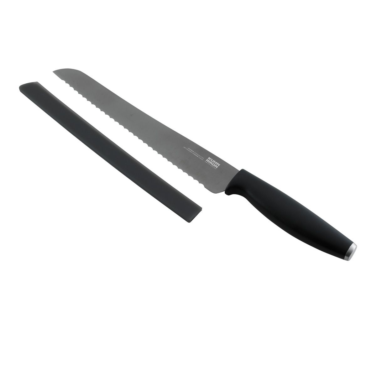 Kuhn Rikon Colori® Titanium Bread Knife Black — Maple Gifts