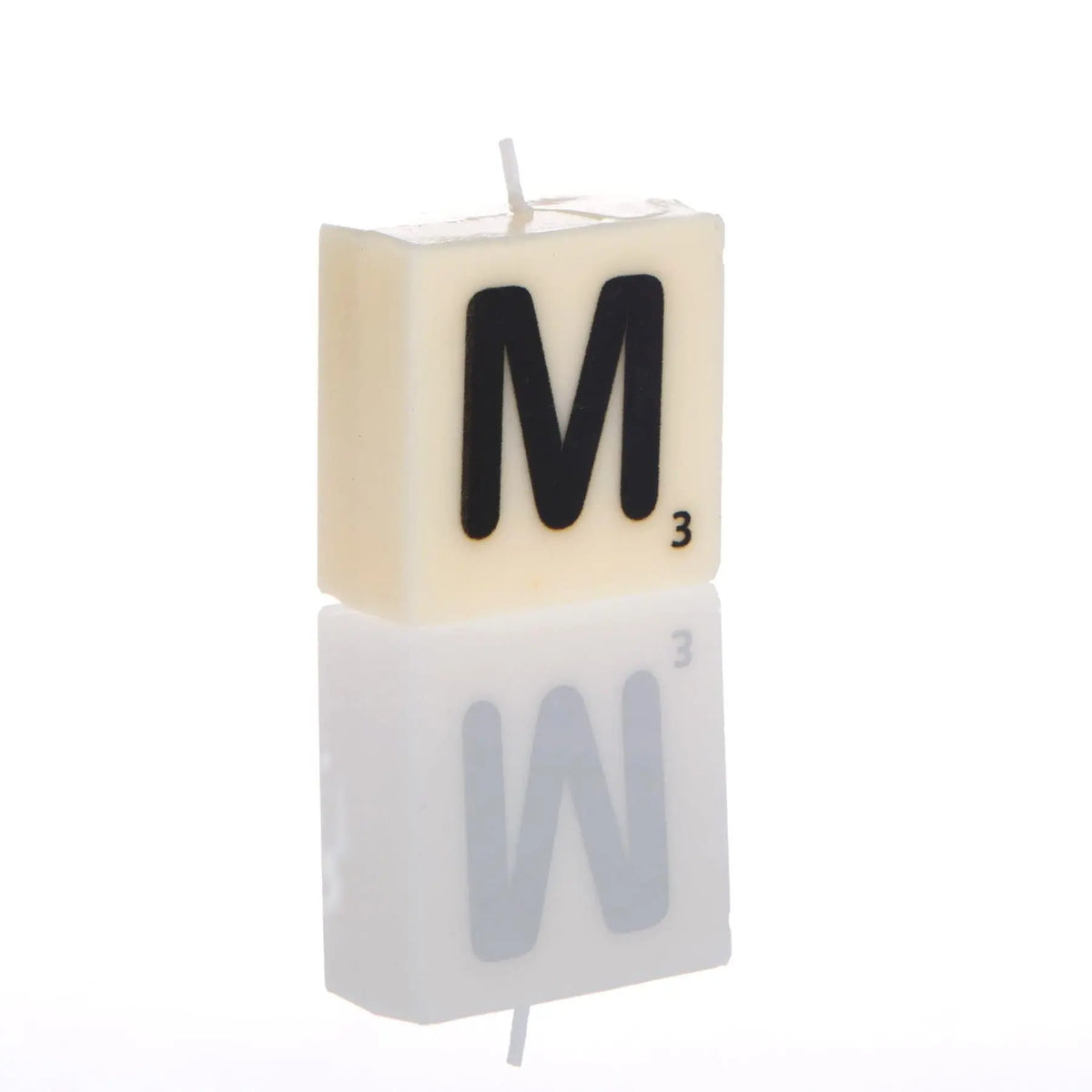 "M" Letter Candle — Maple Gifts
