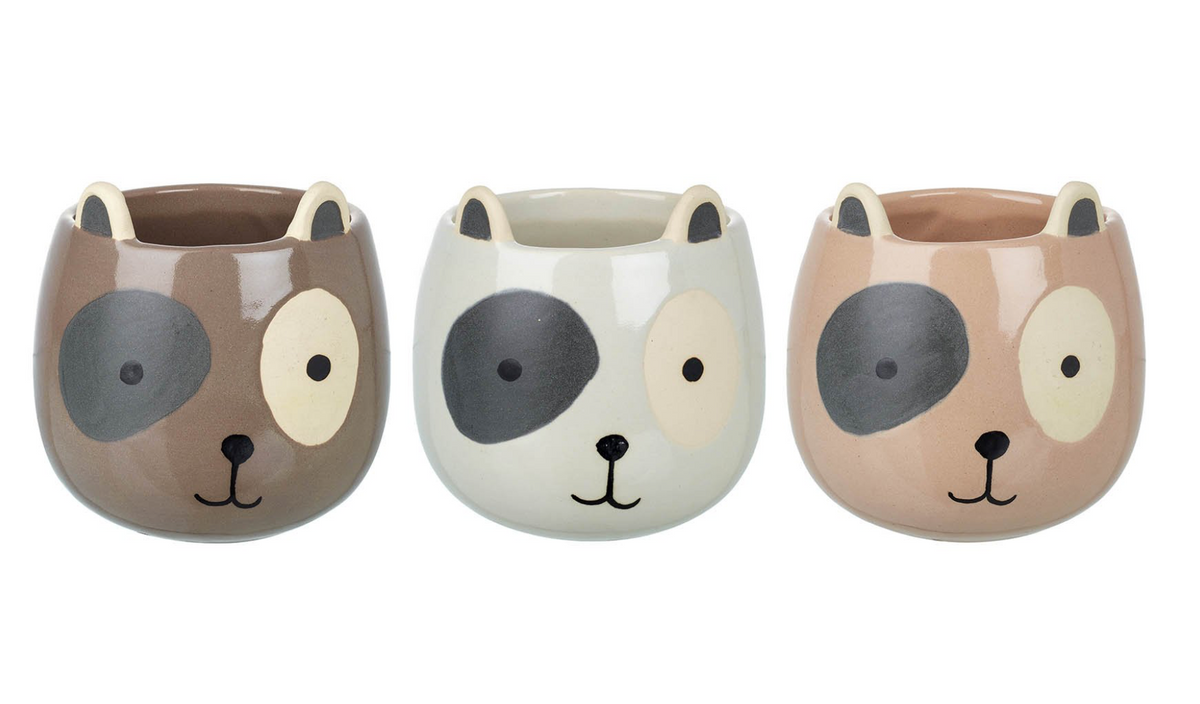 Ceramic Dog Plant Pot — Maple Gifts