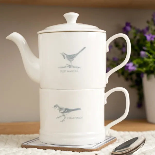 Mary Berry English Garden Tea For One Birds Set — Maple Gifts