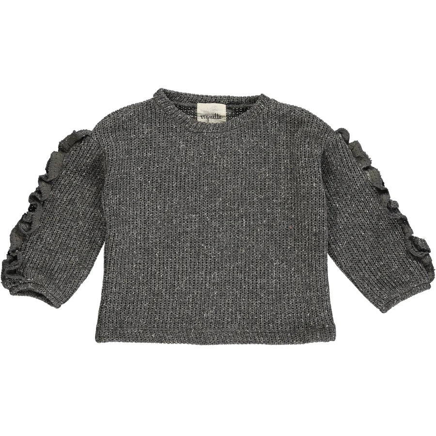 Vignette Jess Sweater in Charcoal — Maple Gifts