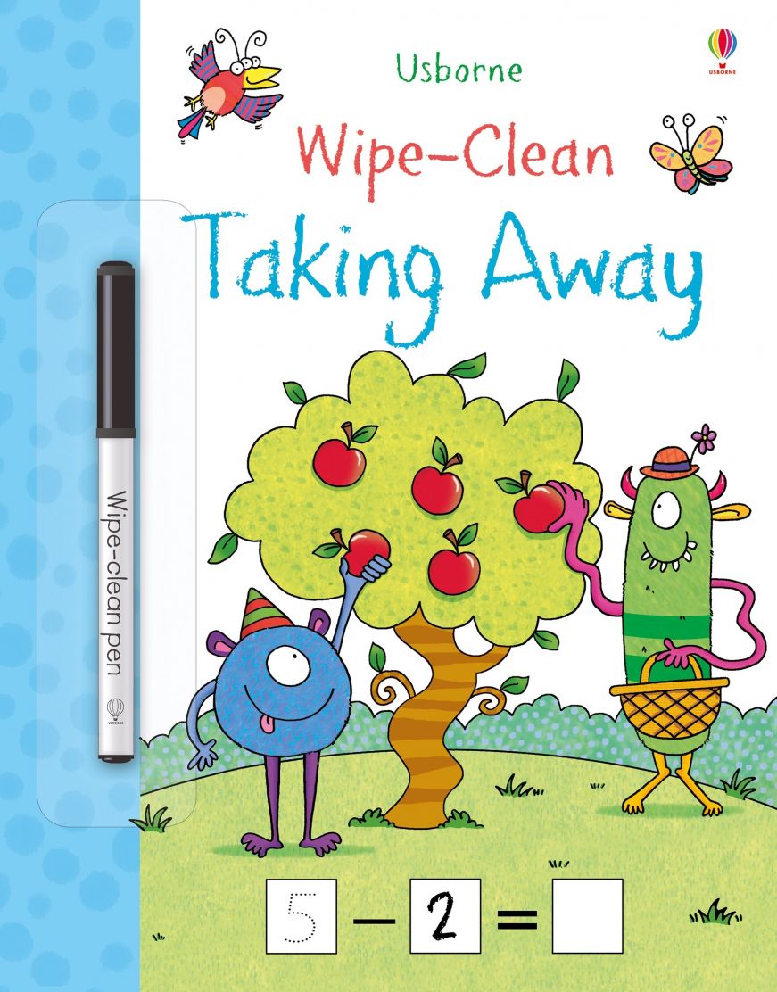 Usborne Wipe-Clean Taking Away — Maple Gifts