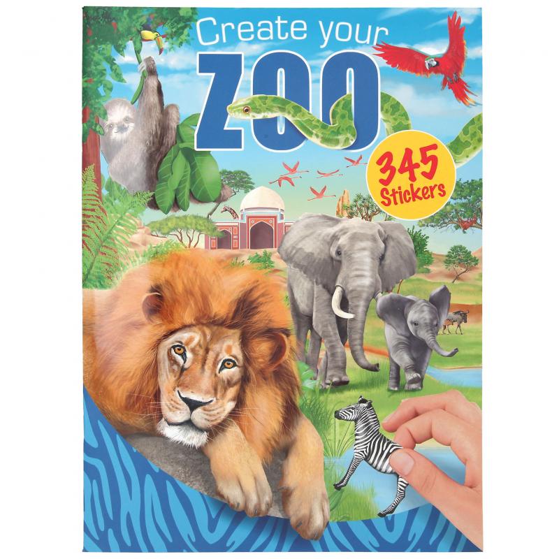 Create Your Own Zoo Colouring Book — Maple Gifts
