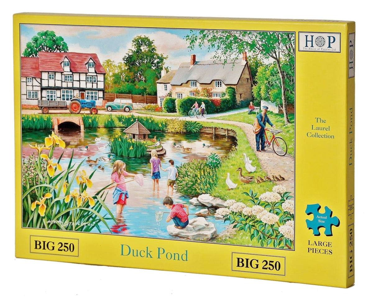 House Of Puzzles Duck Pond Big 250 Piece Jigsaw Puzzle — Maple Gifts