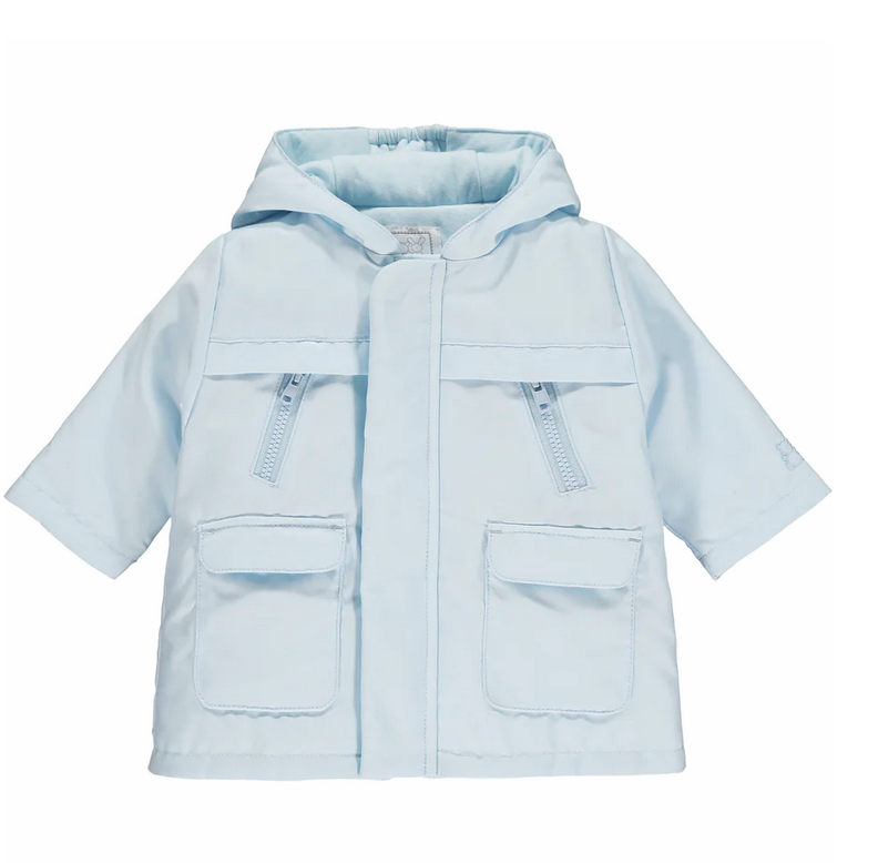 Emile et Rose Benji Blue Hooded Jacket — Maple Gifts