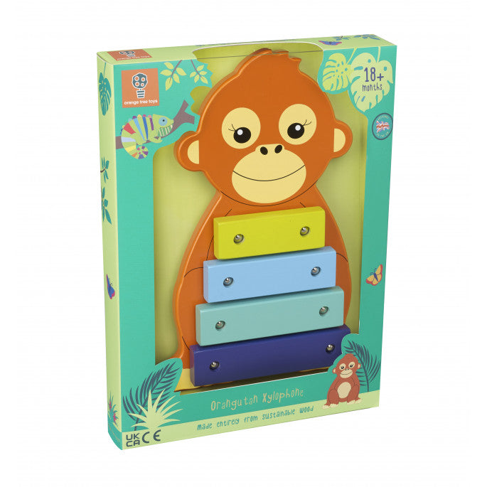 Orange Tree Orangutan Xylophone — Maple Gifts
