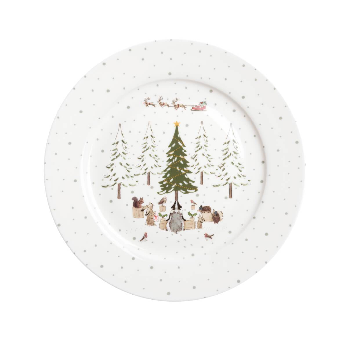 Sophie Allport Festive Forest Side Plate — Maple Gifts
