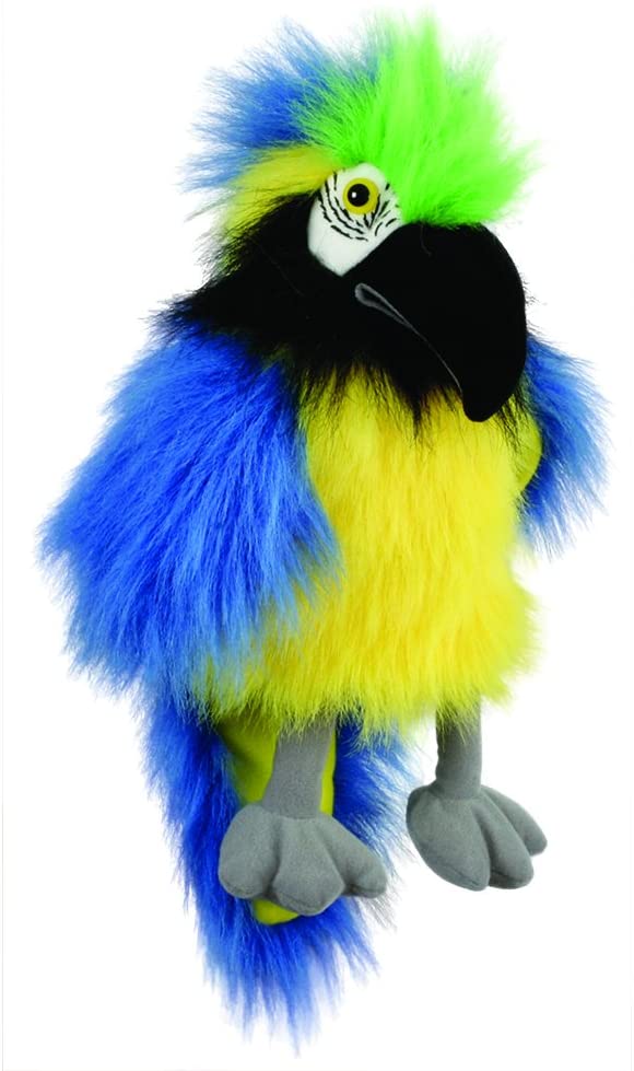 The Puppet Company Baby Birds - Blue & Gold Macaw — Maple Gifts