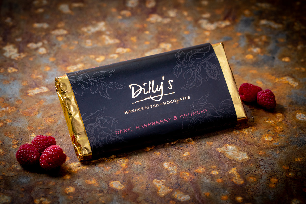 Dilly's Dark Raspberry & Crunchy Bar — Maple Gifts