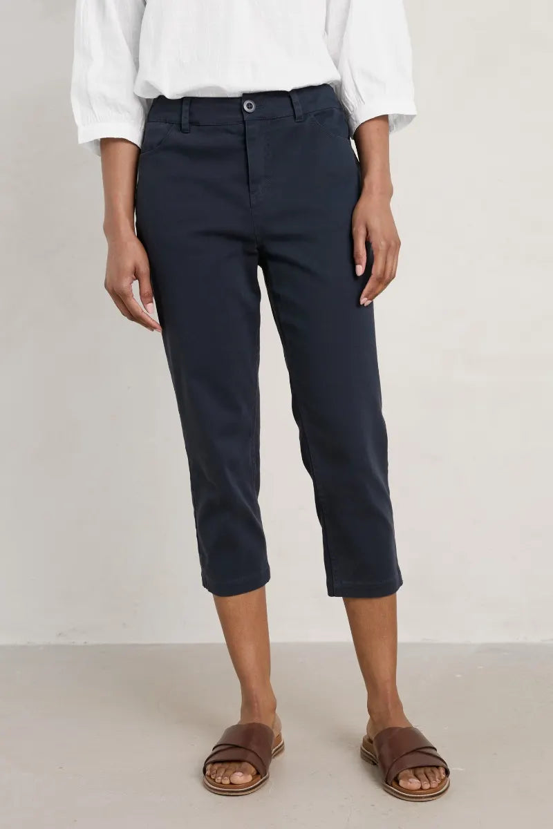 Seasalt Women's Albert Quay Crops In Maritime — Maple Gifts